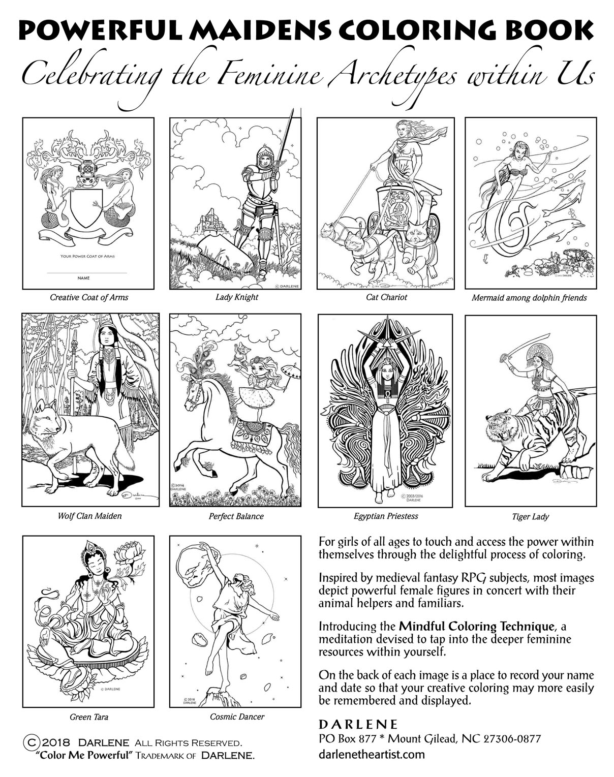 COLOR ME POWERFUL | Darlene the Artist